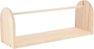 Generic Horizontaler Holzgarnhalter - Bandspule Lagerregal, Kreativer H&auml;keln Organizer F&uuml;r Liebhaber Hobbyisten K&uuml;nstler Handwerk Werkstatt Wohnung Studio | P