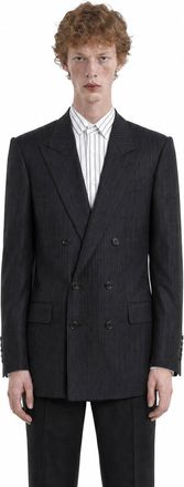 Tom Ford Saxony Herringbone Stripe Jacket