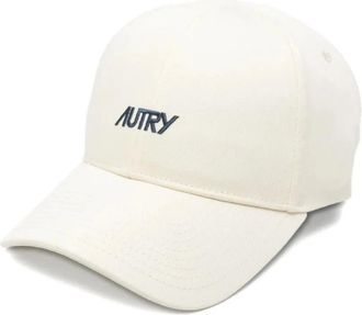Autry Homme, Accessoires, Blanc, Taille: ONE Size Casquette de baseball