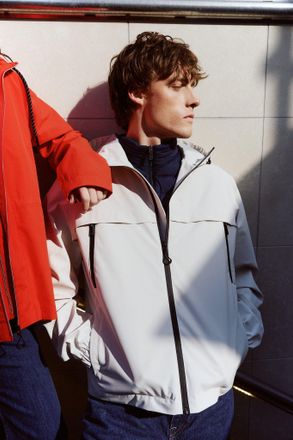 Jott Imperm&eacute;able &agrave; capuche Naturel Noste - Taille XXL