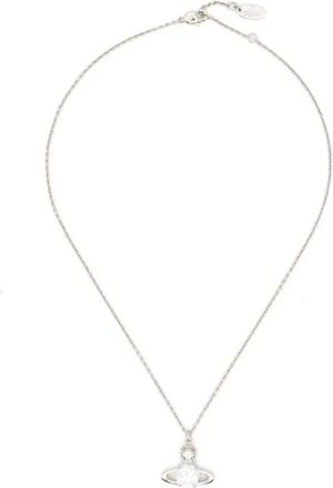 Vivienne Westwood Femme, Accessoires, Gris, Taille: ONE Size Reina Large Pendant Necklace