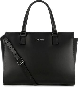 Lancaster Femme, Sacs, Noir, Taille: ONE Size Smooth Tote