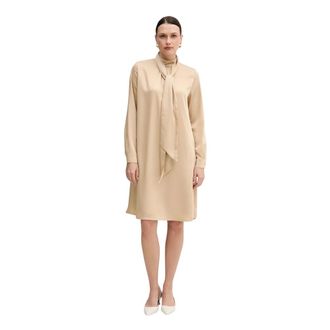 Marc Aurel Femme, Robes, Beige, Taille: 40 FR Robe chemise