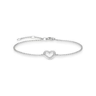 Thomas Sabo Herz-Armband - - Accessories - Damen - Grau - ONE SIZE