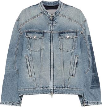 Balenciaga Zip-fastening Denim Jacket