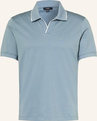 Reiss Reiss Jersey-Poloshirt Nico blau