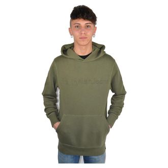 Calvin Klein Gr&uuml;ner Kapuzenpullover mit Logo vorne - - Sweatshirts & Hoodies - Herren - Gr&uuml;n - XS