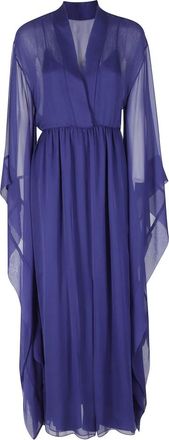 Alberta Ferretti Femme, Robes, Bleu, Taille: 44 FR Abito