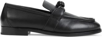 Bottega Veneta Loafer - Black Leather Loafers - Gr. 44,5 (EU) - in Schwarz - für Damen