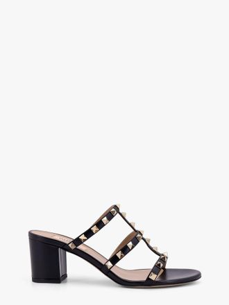 Valentino Garavani Rockstuds leather sandals with iconic all-over studs - VALENTINO GARAVANI - gender_Woman