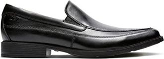 Clarks Tilden Free, Chaussons homme, Noir (Black Leather), 47