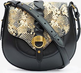 Isabel Marant Sac Altay Small - Femme - Noir-beige - Isabel Marant