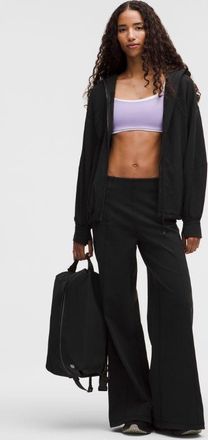 lululemon Define Hose mit weitem Bein und hohem Bund Luon für Frauen - Größe XS in Black