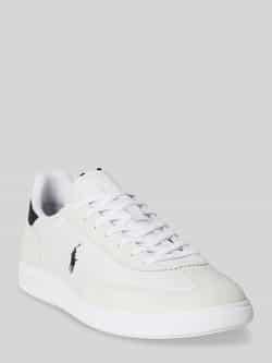 Polo Ralph Lauren Low Top Sneaker aus echtem Leder