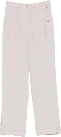 Herno Femme, Pantalons, Gris, Taille: 38 FR Wide Pantalons