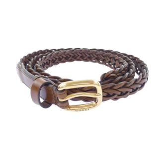 Gucci Ceinture Vintage Pre-owned - Femme - Pre-owned - Brun - Taille: ONE Size