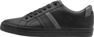 s.Oliver Herren Sneaker flach Freizeit Low Top, Schwarz (Black), 43 EU