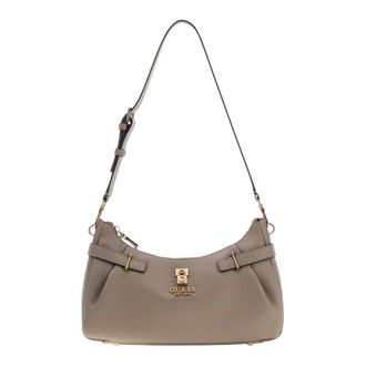 Guess Femme, Sacs, Beige, Taille: ONE Size Sac bandouli&egrave;re Yesba