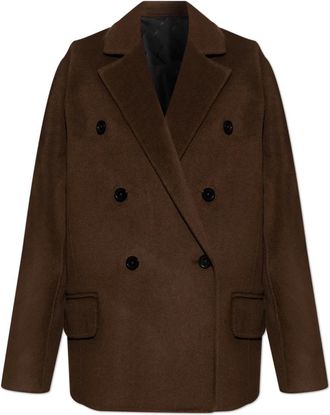 Stand Studio Stand Studio, Femme, Vestes, Brun, Taille: 36 FR Blazer en laine Nina