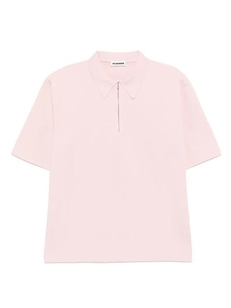 Jil Sander polo à manches courtes - Rose