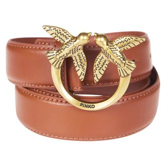 Pinko Pinko, Femme, Accessoires, Brun, Taille: M Love Berry H3 Belt.low