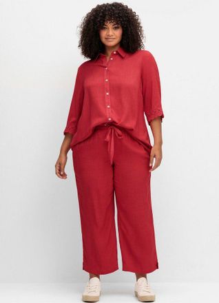 Sheego Klassische Bluse Hemdbluse 3/4-Arm