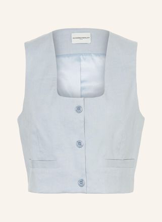 Claudie Pierlot Claudie Pierlot Blazerweste Mit Leinen grau