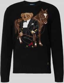 Polo Ralph Lauren Strickpullover aus Wolle mit Motiv