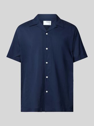 Selected Regular Fit Freizeithemd mit Allover-Muster