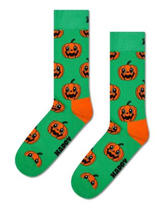Happy Socks Socken mit K&uuml;rbis-Motiven in