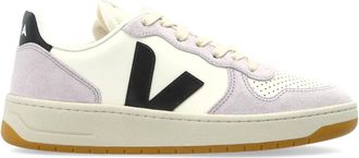 Veja Femme, Chaussures, Blanc, Taille: 40 EU V-10 Prime Leather Baskets