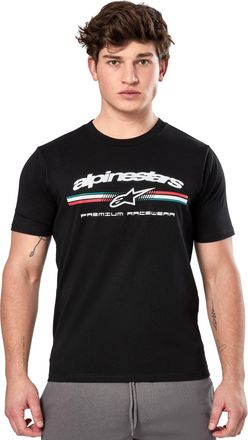 Alpinestars Herren Prevail Ss Csf Tee Sportliches Kurzarmshirt Rundhals T-Shirt, Schwarz, Large