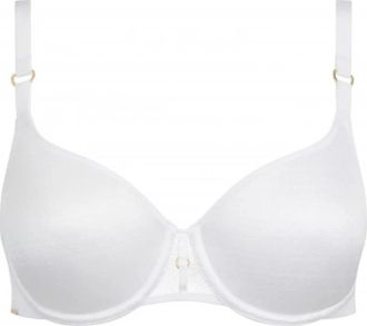 Chantelle Femme, Sous-v&ecirc;tements, Blanc, Taille: 110D FR Monogram Covering Spacer Bra