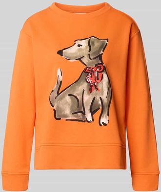 Milano Sweatshirt mit Hundeprint