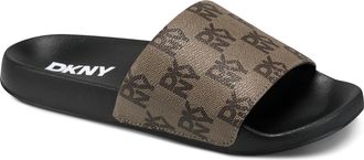 DKNY Damen Zella-Flat 15MM Slide Sandal, Chino, 41 EU