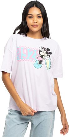 Disney Damen Mickey Skate Max T-Shirt, Lavendel, 38