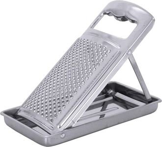 Contacto Edelstahl Parmesanreibe mit Auffangbeh&auml;lter