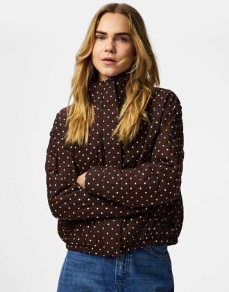 Pieces Bomber - Caf&eacute; chicor&eacute;e-Brown