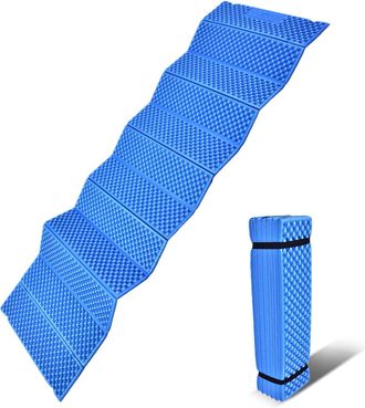 Dioche Camping Schaummatte, Outdoor Faltbare Schaummatte Strand Picknick Shop Isomatte wasserdichte Matratze, Camping, Park und Festival Outdoor Blanket (Bla
