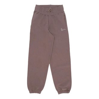 Karl Kani Signature Essential Sweatpants Elastischer Bund Taschen - - Trousers - Damen - Braun - L