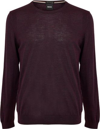HUGO BOSS Leno-P Pullover f&uuml;r Herren (Weinrot)