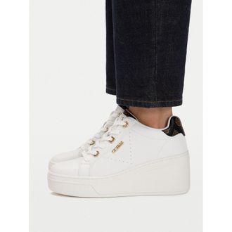 Guess Sneakers Guess FLTRZY ELE12 Wei&szlig;