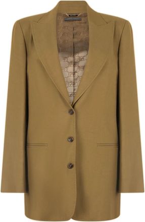 Alberta Ferretti Femme, Vestes, Brun, Taille: 36 FR Vestes