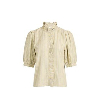 Petite Mendigote Blouse droite ray&eacute;e Taylor en coton