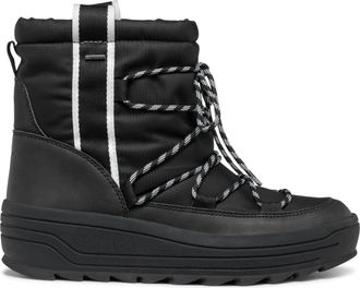 Geox Damen D MILLEINY B ABX A Ankle Boot, Black, 38 EU