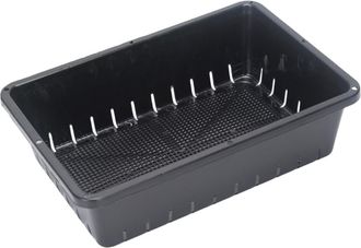 FOMIYES 2 St&uuml;ck Keimschalen aus Langlebigem Kunststoff mit Transparenter Abdeckung Anzuchtplatten f&uuml;r Microgreens Sukkulenten und Salatbl&auml;tter im Garten und G