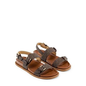 Michael Kors Sandales plates Nia ouverte