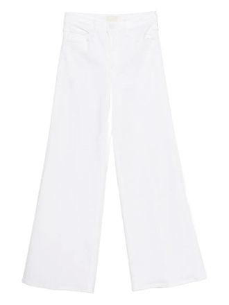 Mother The Twister Sneak trousers - Blanc