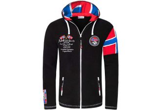 Nebulus Fleecejacke KINLEY, Q1733 - Herren, schwarz, L