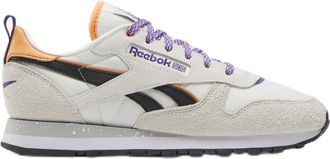 Reebok Damen Classic Leather Sneaker,Chalk Alabaster Dynamic Purple,37 EU